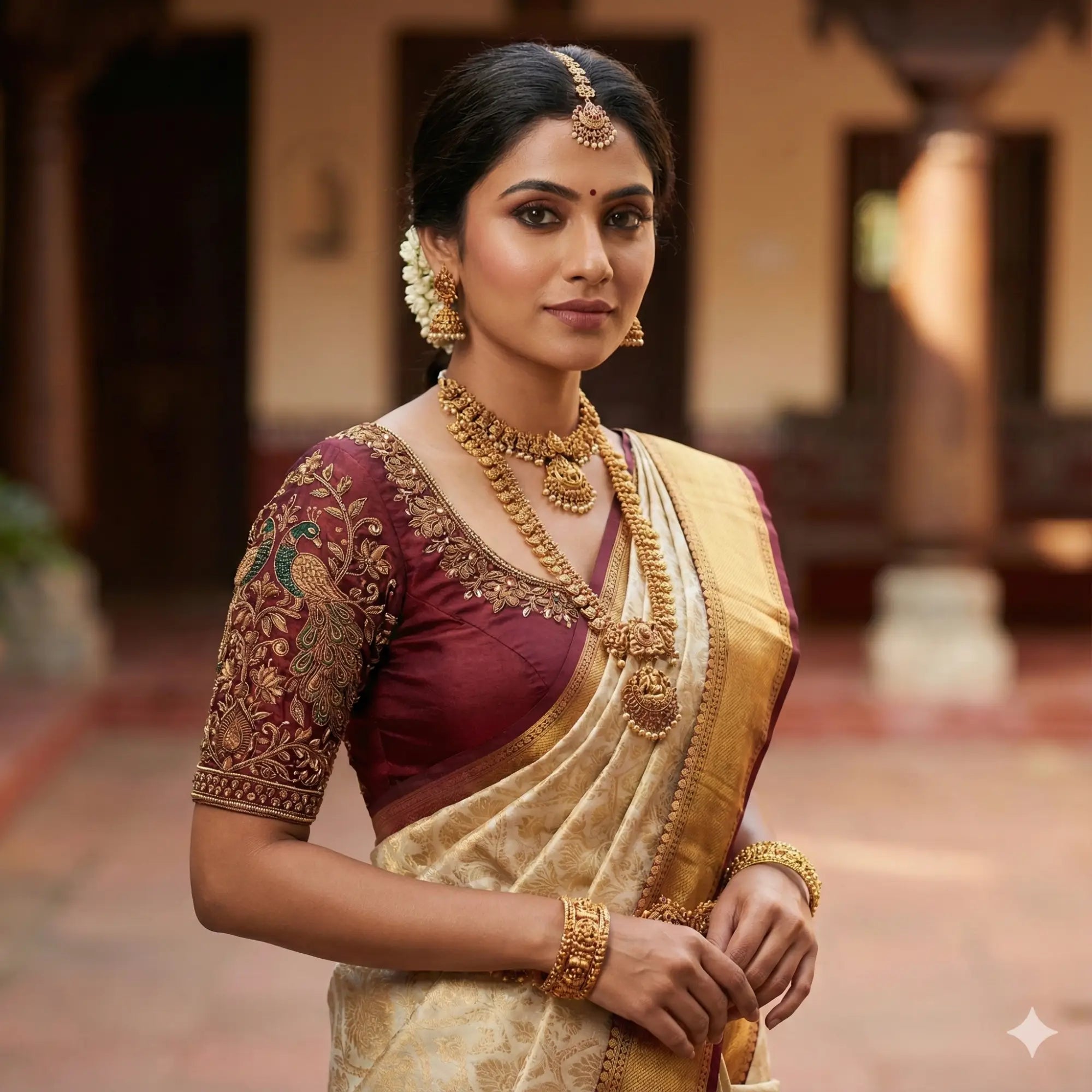 Heavy Maggam Work Bridal Readymade Blouses | Aari Handwork Designs – Page 4